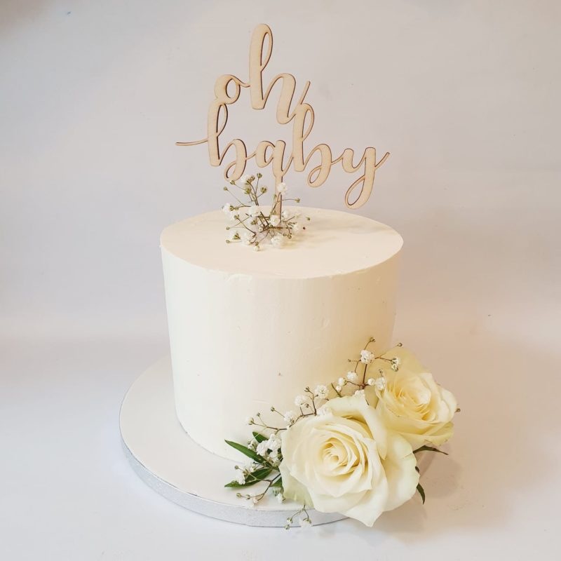 Baby Shower Layer Cake » Sugar Sugar, Cake design à Nantes