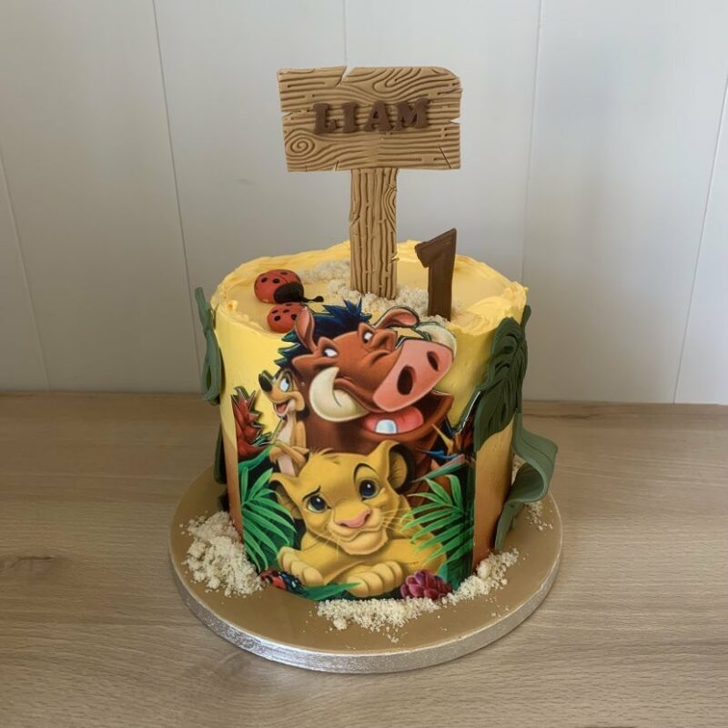 Le Roi Lion » Sugar Sugar, Cake design à Nantes